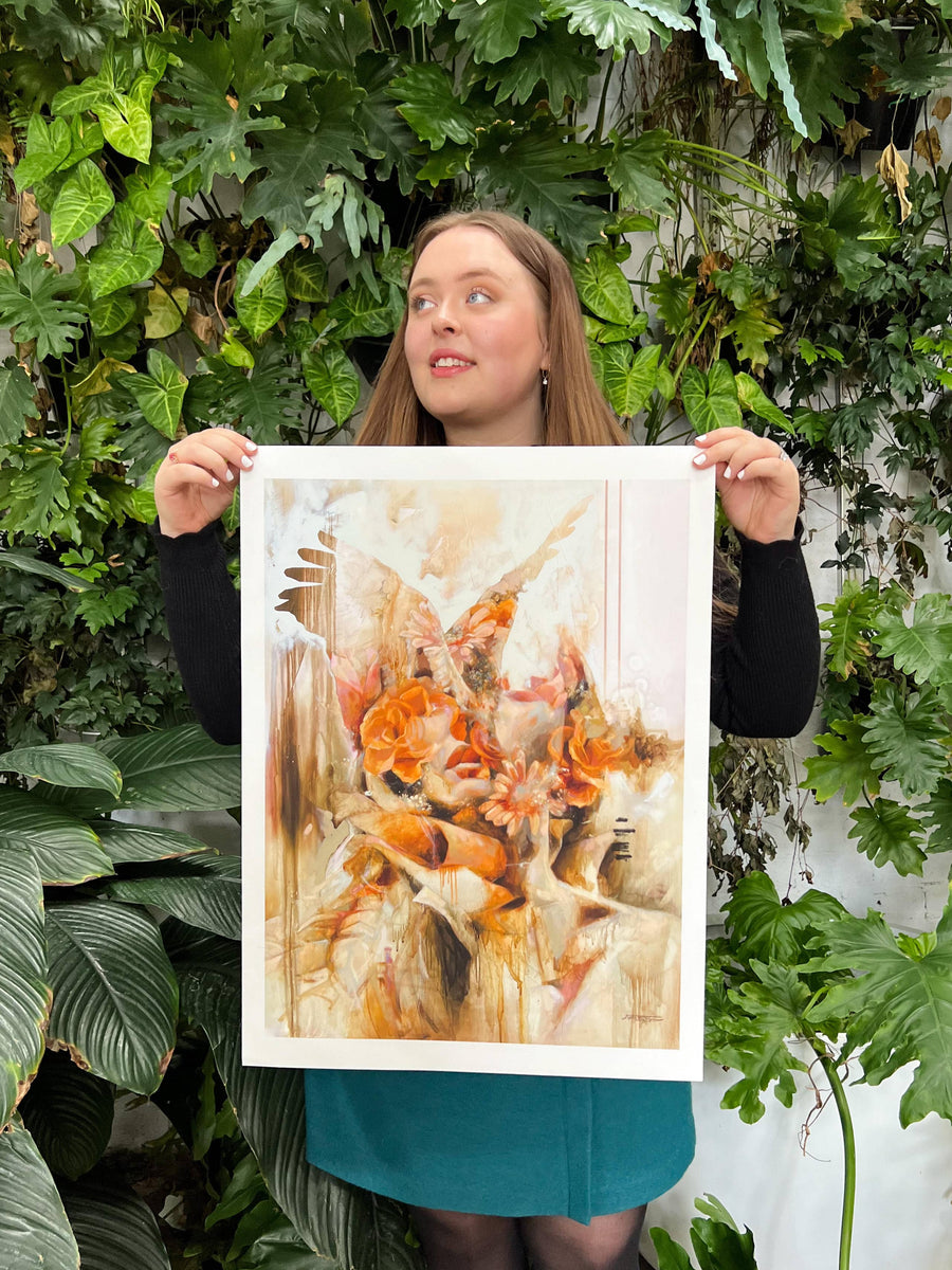 "Flowers Still Bloom" Fine Art Print – Tahlia Stanton